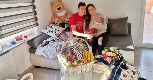 Martin Bartaković prva jaskanska beba rođena 2021. godine! | Jaska Danas